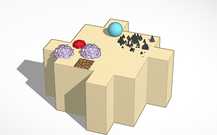 3d Design Fractal Struck Planet Tinkercad