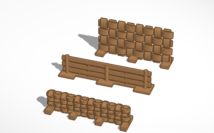 3D design Fence Agricola | Tinkercad