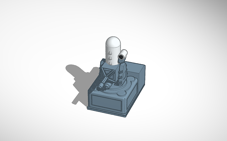 3D design Phalanx CIWS | Tinkercad