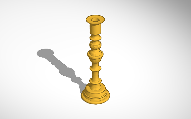 3D design Tesla's Candlestick V2 | Tinkercad