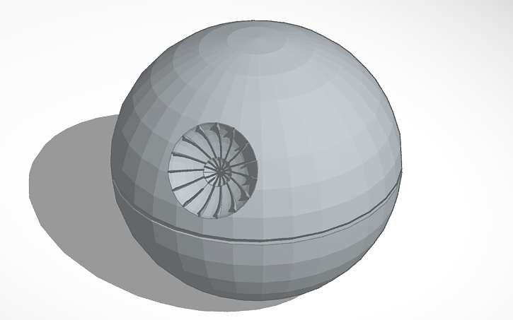 3D design Copy of #StarWars Death Star 2 | Tinkercad