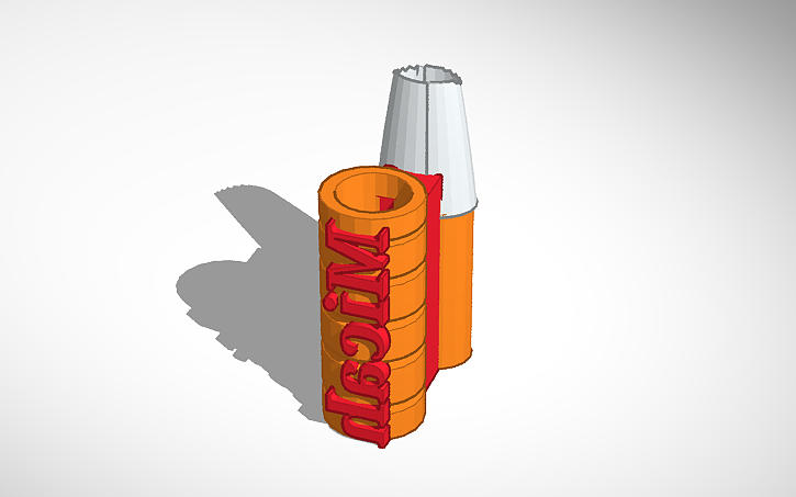 3D design Deer call - Tinkercad