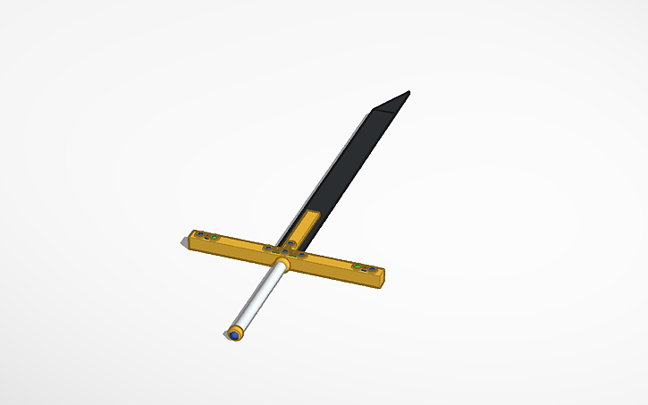 3D design mihawk's yoru - Tinkercad