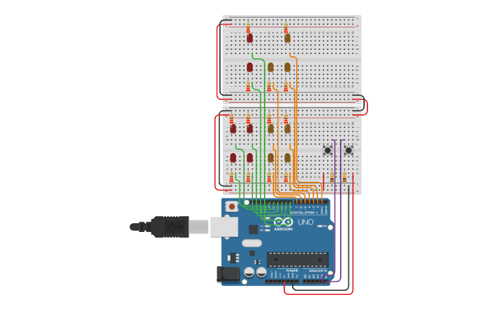 Circuit Design Projekt Na Tcim Tinkercad