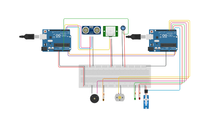 Circuit design Domotica | Tinkercad