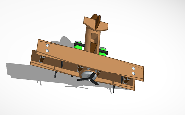 3D design The Scarecrow's Biplane 5/26/2016 | Tinkercad