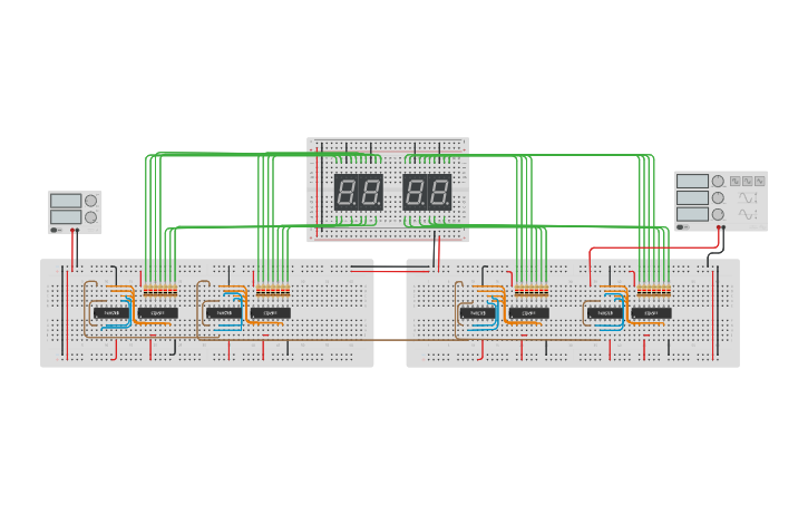 Circuit design Projeto Final Relogio Digital - Tinkercad