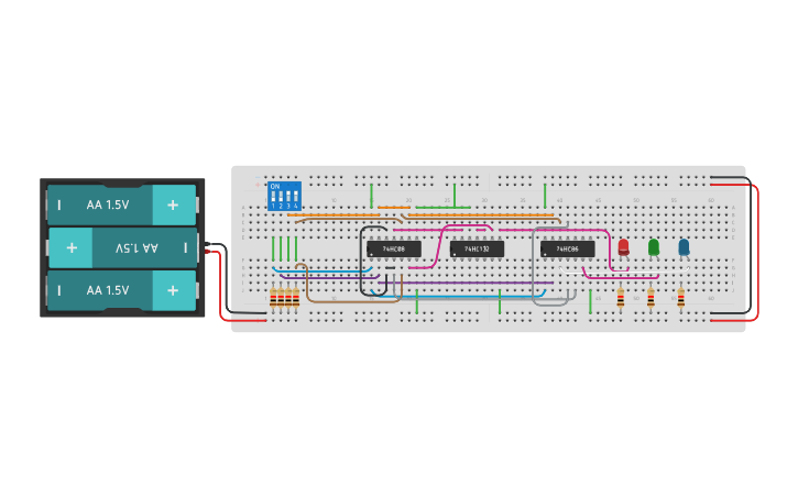 Circuit design LABORATORIO N°7 | Tinkercad