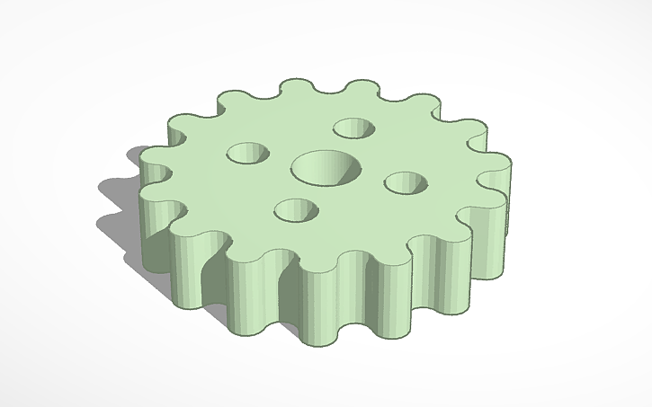 3D design Iris servo gear | Tinkercad