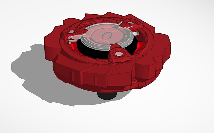 3D design Beyblade X Aufhocker - Tinkercad