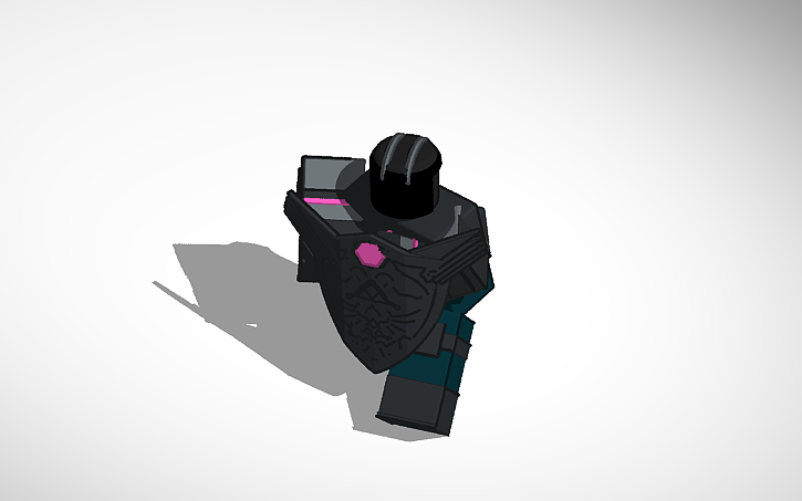3D design fallen rusher of TDS (Tower Defense Simulator) - Tinkercad