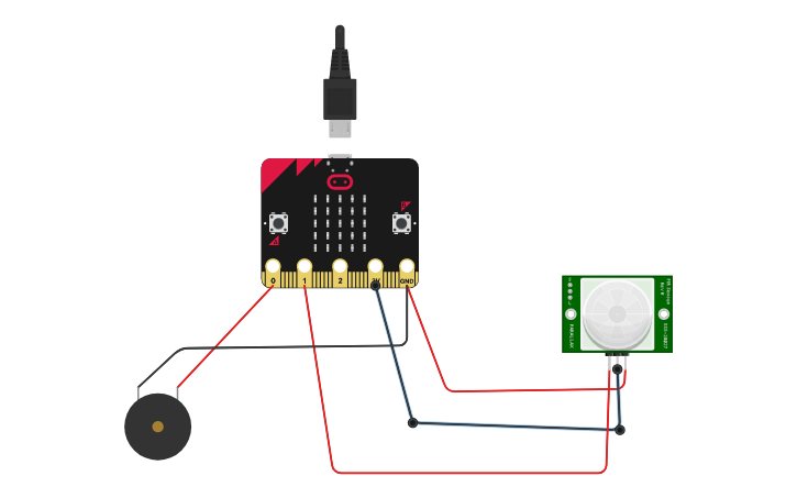 Circuit design PROYECTO MICRO BIT -- LOS SECHS | Tinkercad