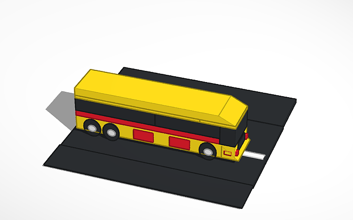 3D design BUS - Tinkercad