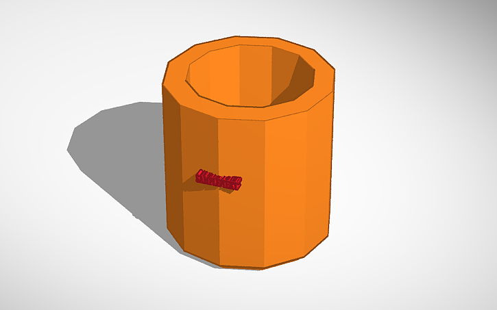 3D design Pot - Tinkercad