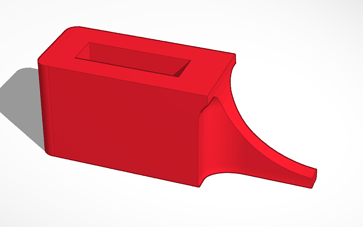 3D design Meter Stick Caliper - Tinkercad
