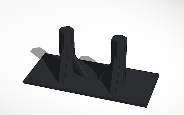 3D design Gaming Headphone Stand - Tinkercad