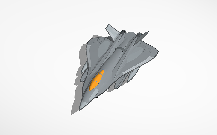 3D design The SF-51 A Reaper - 7th Gen fighter - Tinkercad