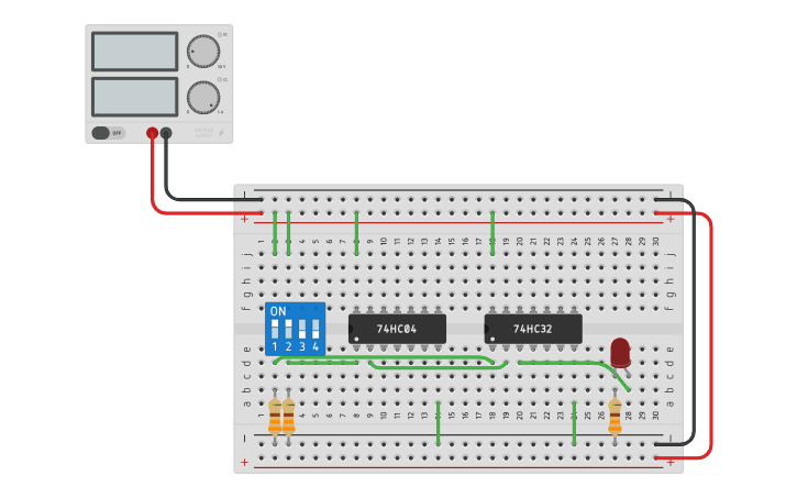 Circuit design Examen final práctico - Tinkercad