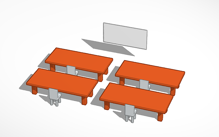 3d Design My Dream Classroom Tinkercad