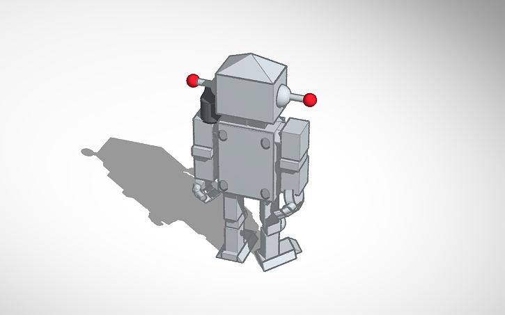 3D design Robot thing | Tinkercad