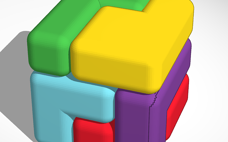 3D design Puzzle cube | Tinkercad