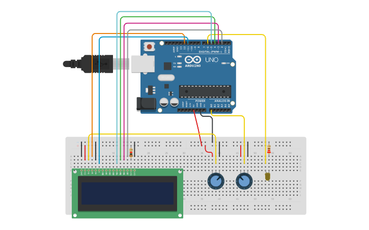 Circuit Design 2 Led Brightness Tinkercad