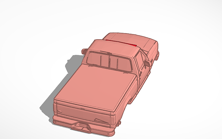 3d Design Copy Of Obs Ford F150 Single Cab Short Bed Scan Tinkercad