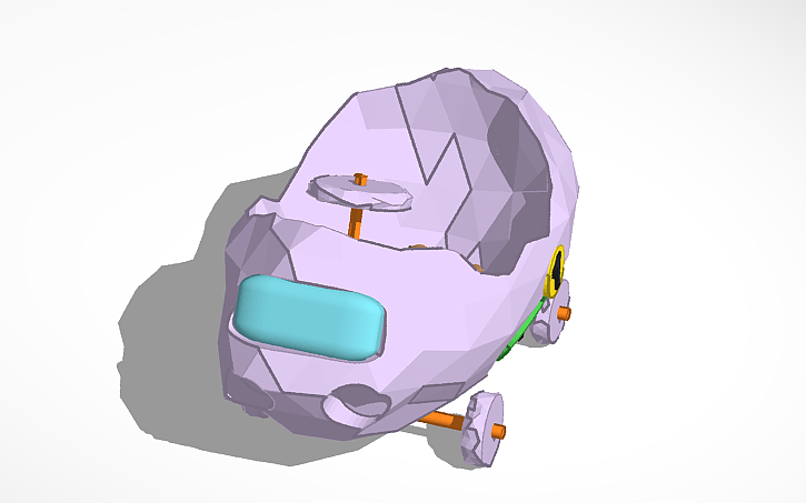 3D design The Boulder Mobile - Tinkercad