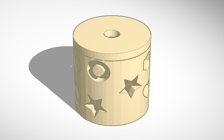 3D design lights - Tinkercad