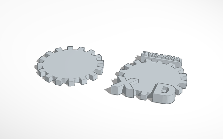 3D design Gears - Tinkercad