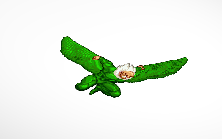 3D design Vulture - Pixel Art | Tinkercad