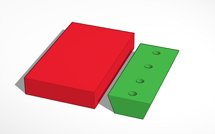 3D design Joiner for patio unit - Tinkercad
