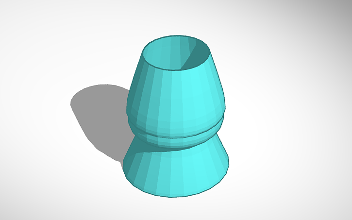 3D design Vase - Tinkercad
