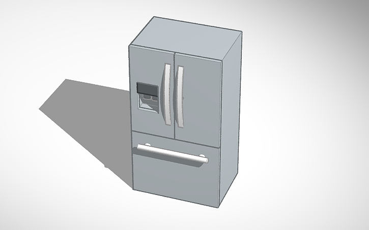 3D design Nicholas - Fridge - Tinkercad