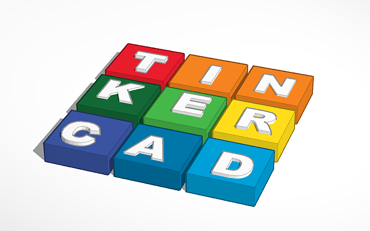 3D design Tinkercad Logo | Tinkercad