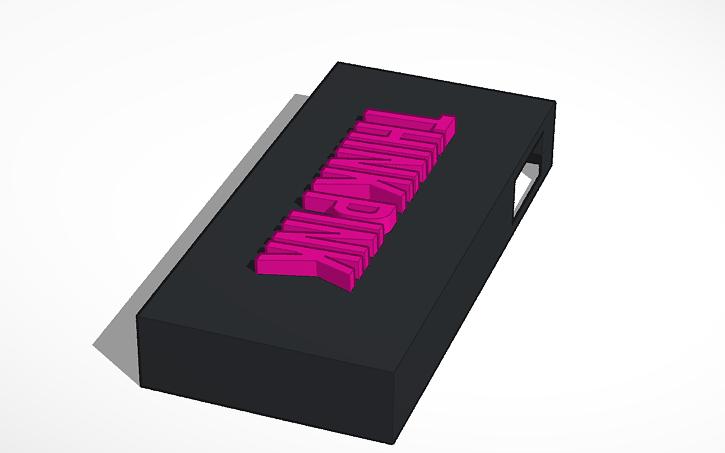 3D design PRODUCT PS | Tinkercad