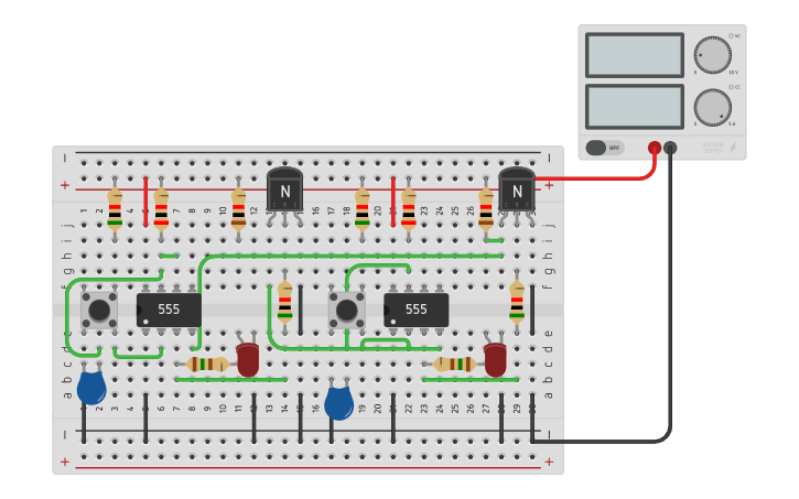 Circuit design 2 Contestants | Tinkercad
