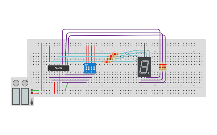 Circuit Design Circuit 1 Bcd 7seg Tinkercad