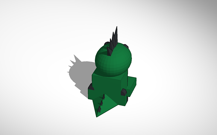 3D design Dino - Tinkercad