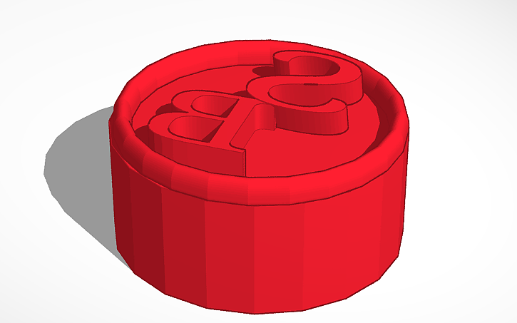 3D design SB Stamp - Tinkercad