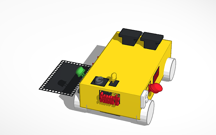 3D design Maze Bot | Tinkercad