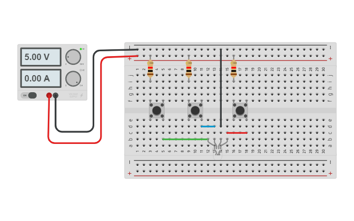 Circuit design Atividade 5 | Tinkercad
