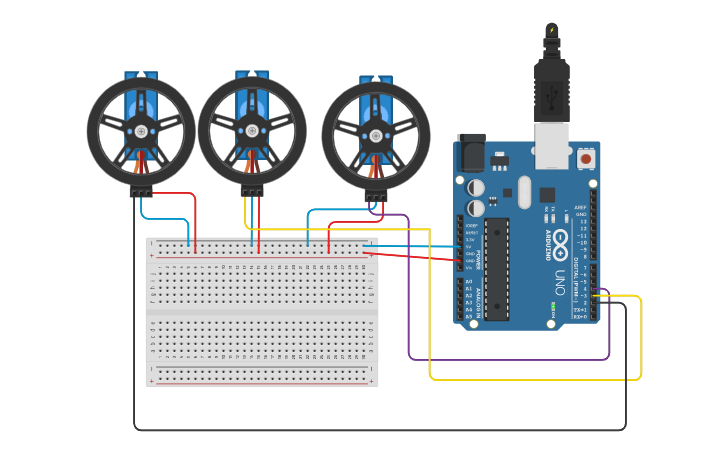 Circuit design Proyecto #2 - Tinkercad