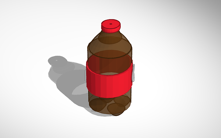 3D design coca-cola - Tinkercad