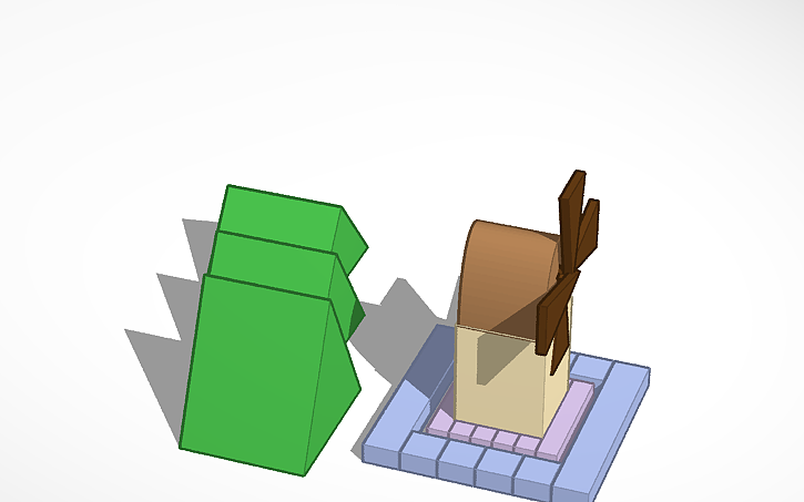 3D design A windmill! | Tinkercad