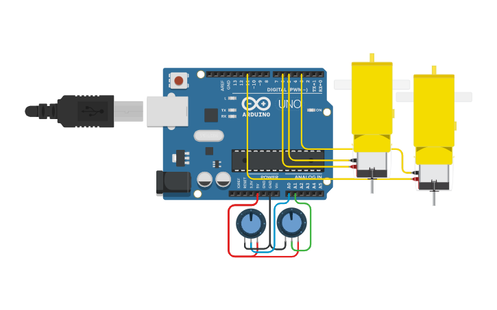 Circuit Design Robotzoando Joystick V2 Tinkercad