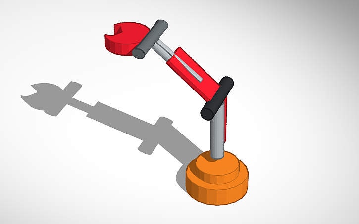 3D design Robotic Arm - Tinkercad