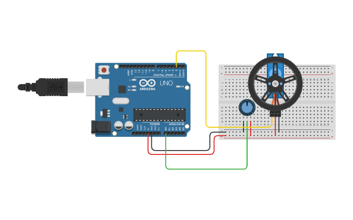 Circuit design PROYECTO IMPRESORA 3D | Tinkercad