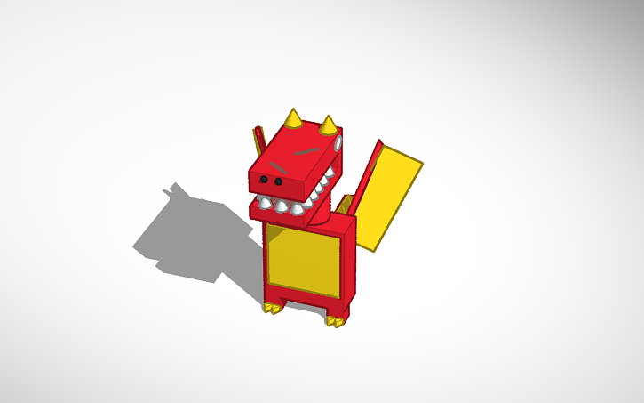 3D design DRAGON! - Tinkercad