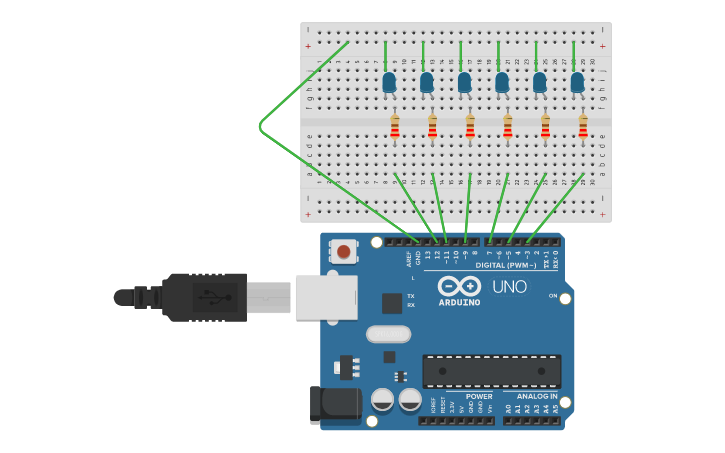Circuit design Auto Fantástico-Programación con bloques-Lucía Ceballo | Tinkercad